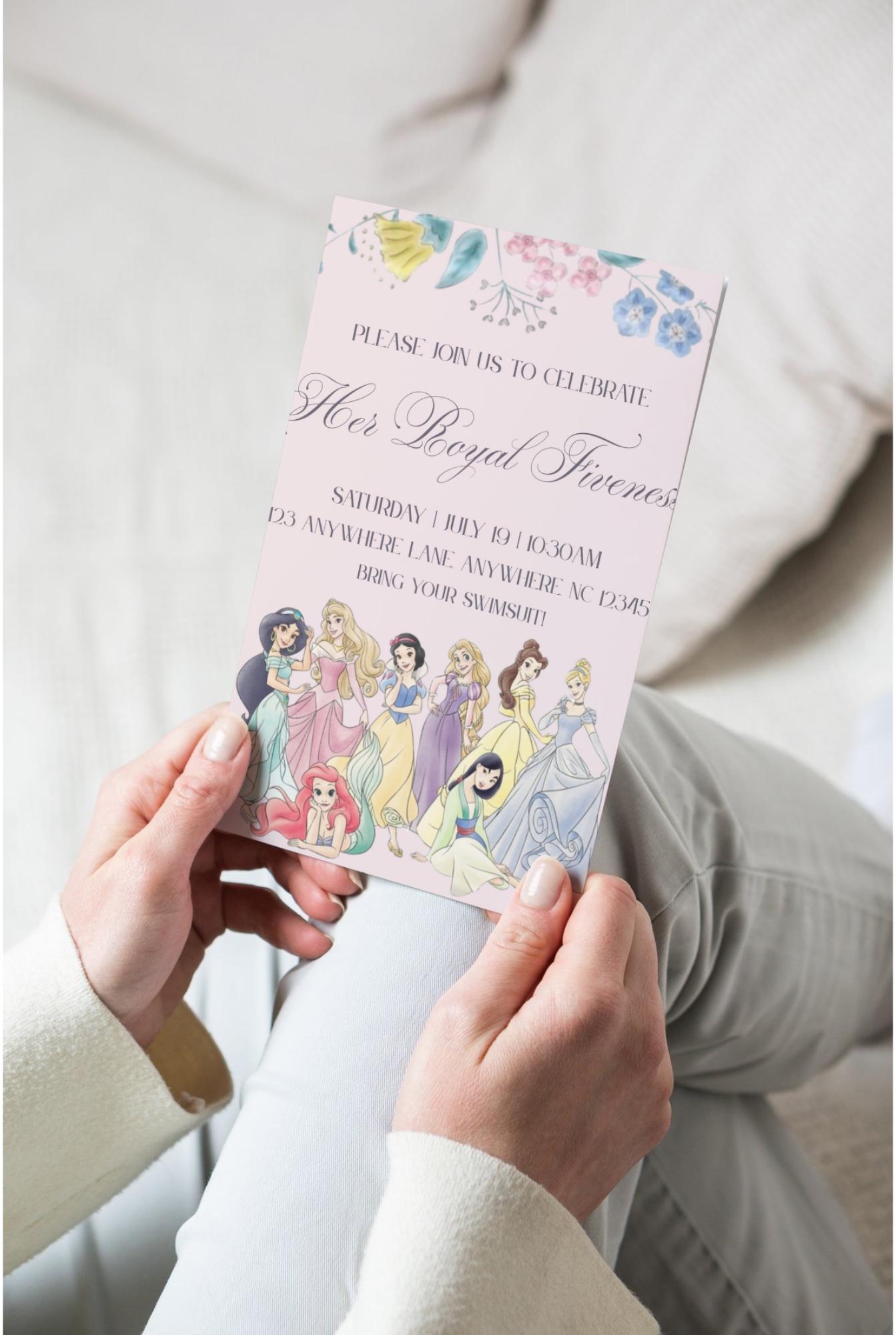 Her Royal Fiveness Birthday Party; Princess Birthday Party; Girls ...