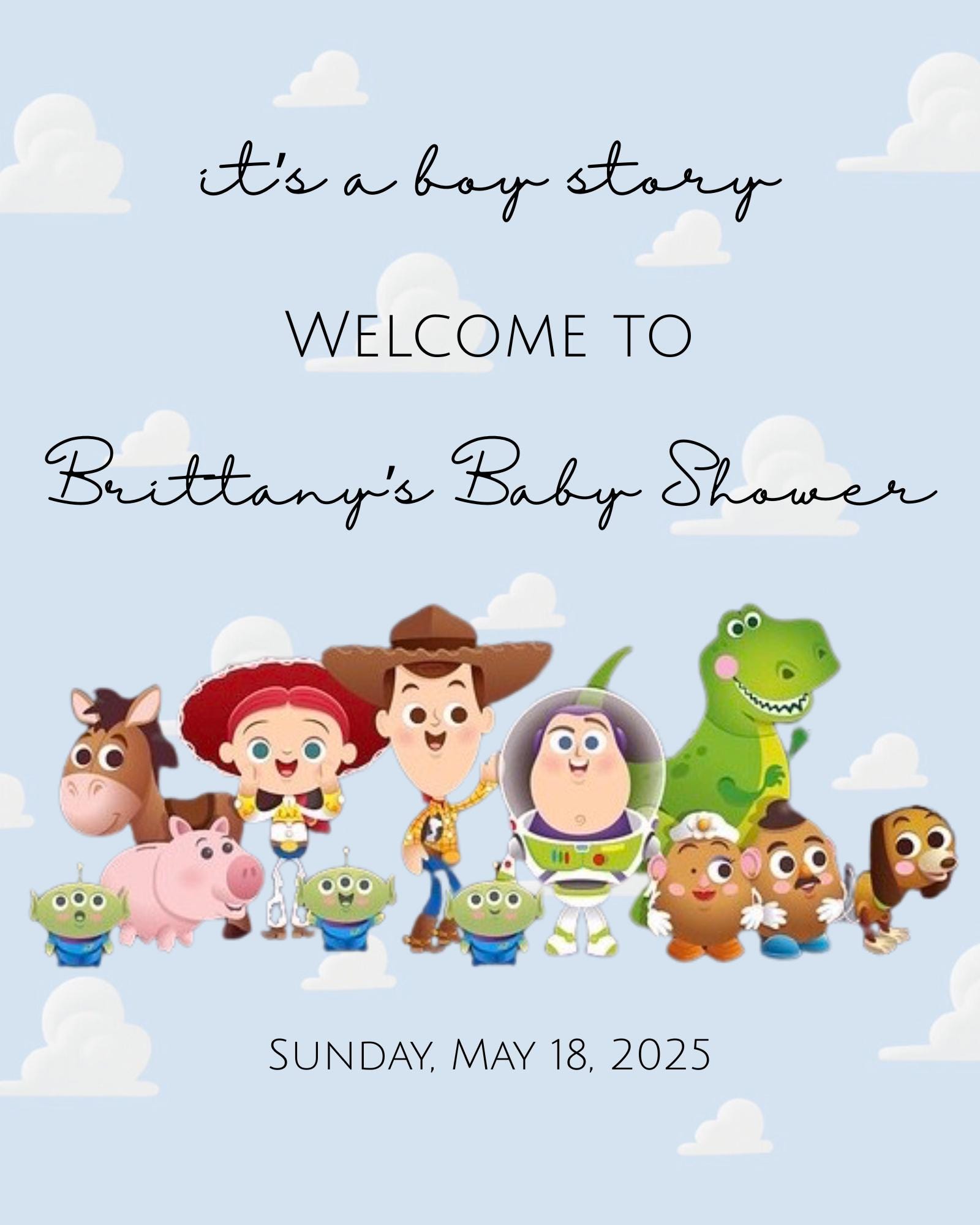 Its a Boy Story Welcome Sign; Its a Boy Story Baby Shower; Boy Baby ...