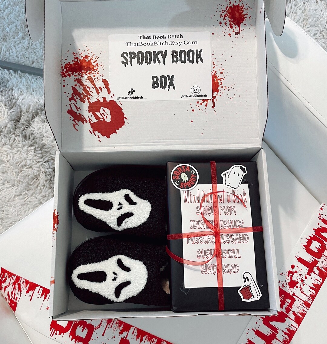 Spooky Book Box Blind Date With a Book Box, Halloween Book Box, Spooky ...
