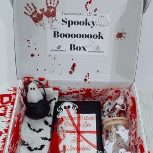 Big Spooky Book Box - Blind Date With a Book Box, Halloween Book Box ...