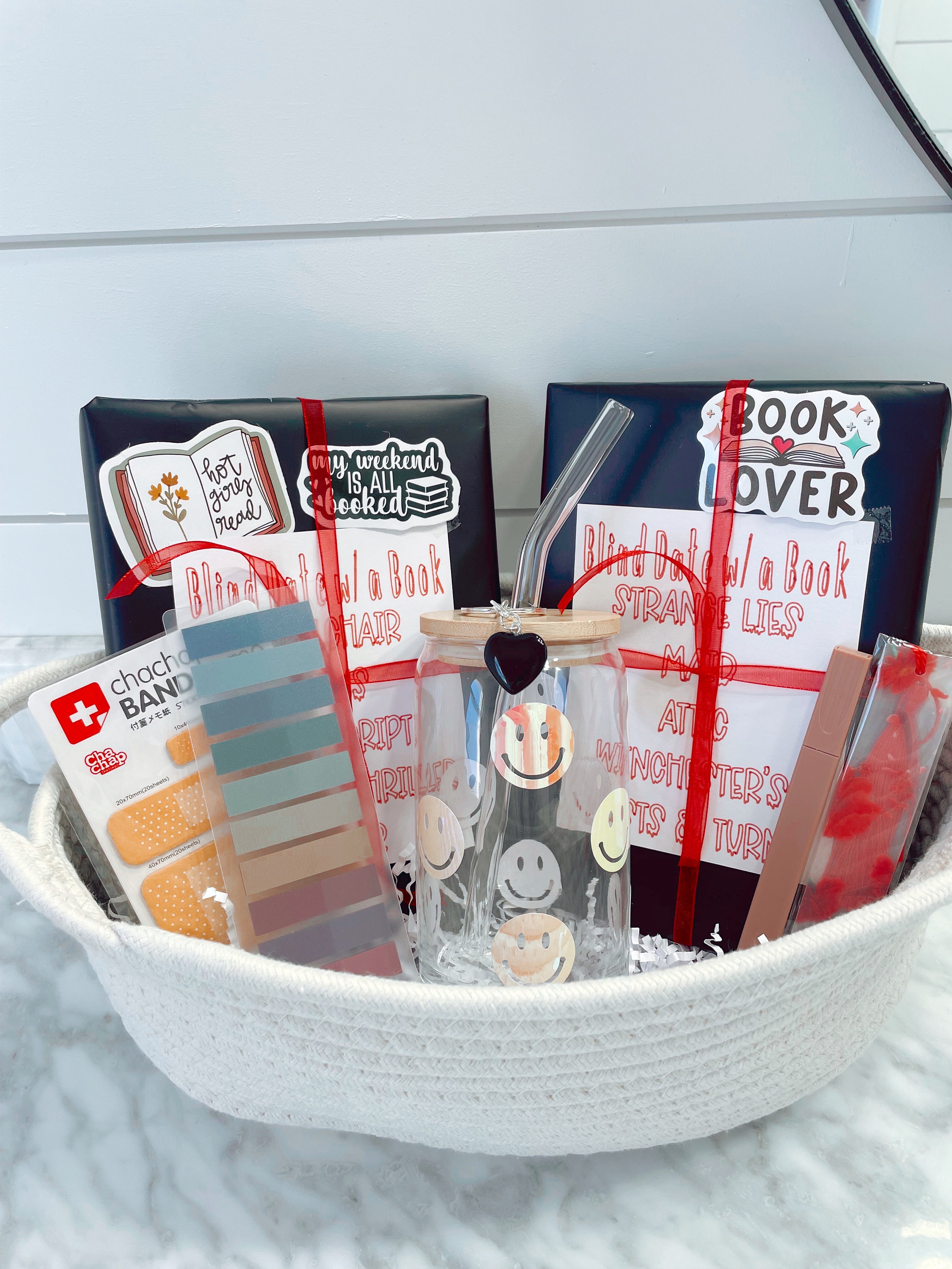 Fantasy Blind Date With a Book Gift Basket - Book Box, Gift Basket ...