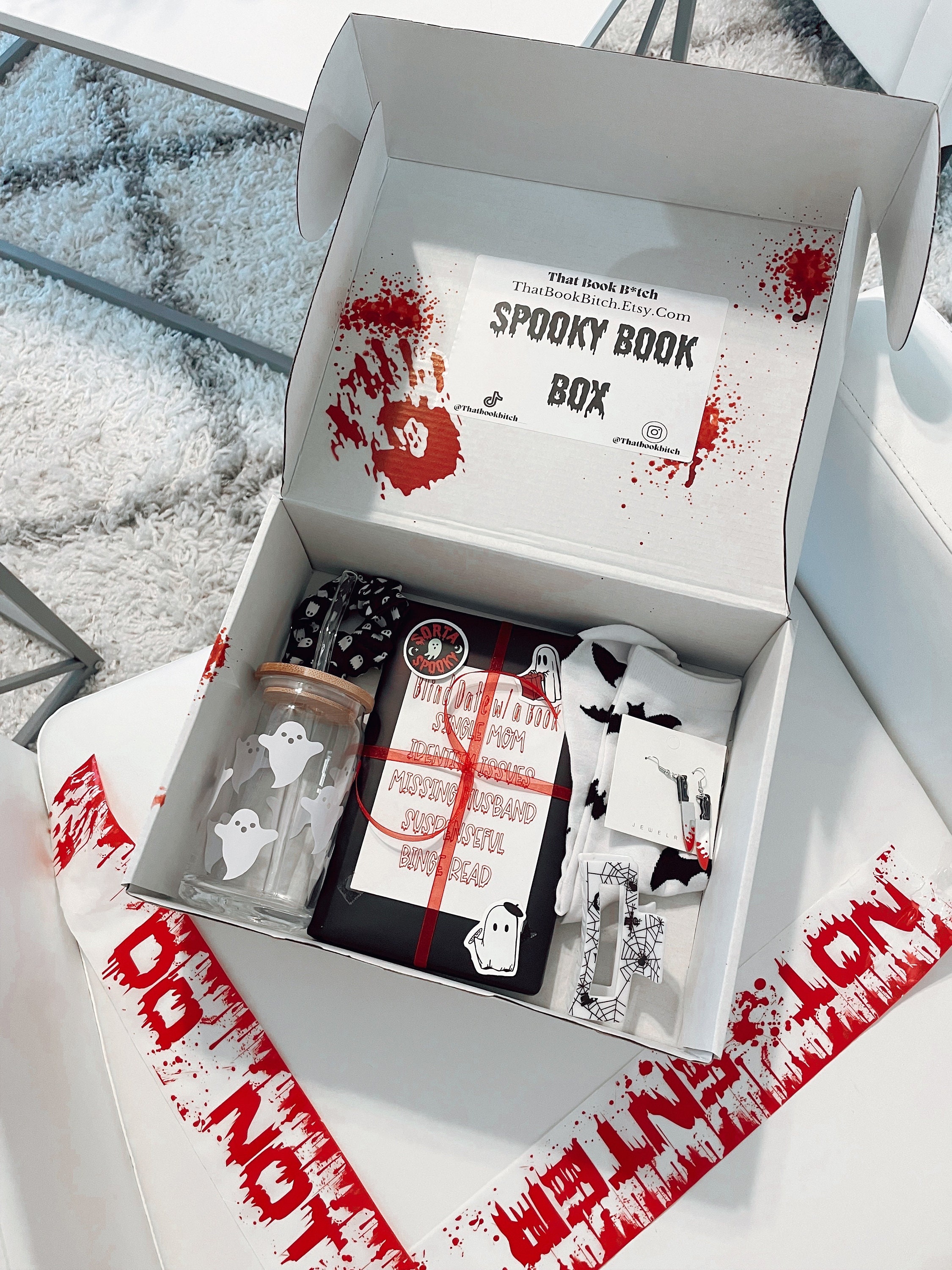 Spooky Book Box - Blind Date With a Book Box, Halloween Book Box ...