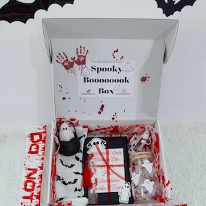 Big Spooky Book Box - Blind Date With a Book Box, Halloween Book Box ...