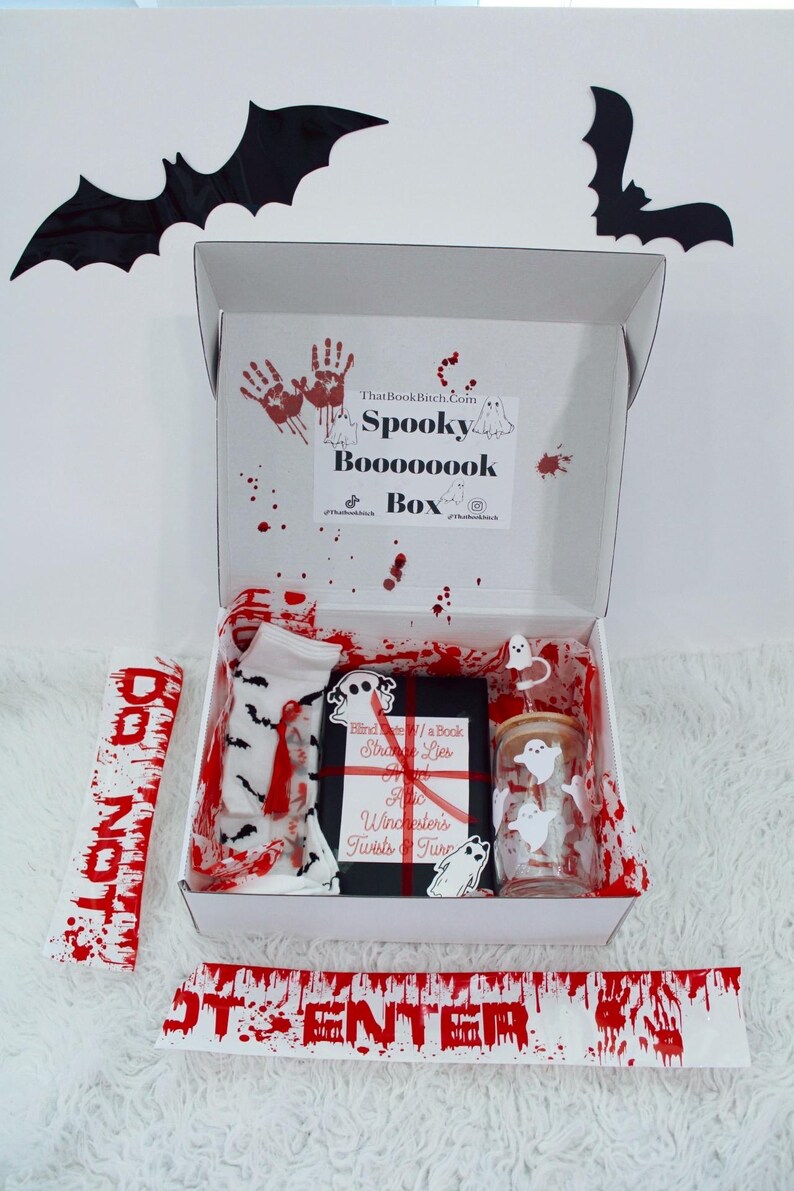 Big Spooky Book Box - Blind Date With a Book Box, Halloween Book Box ...