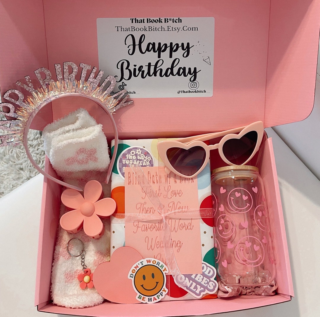 Birthday Book Box - Birthday Gift Box, Gifts for Her, Book Lover Gifts ...