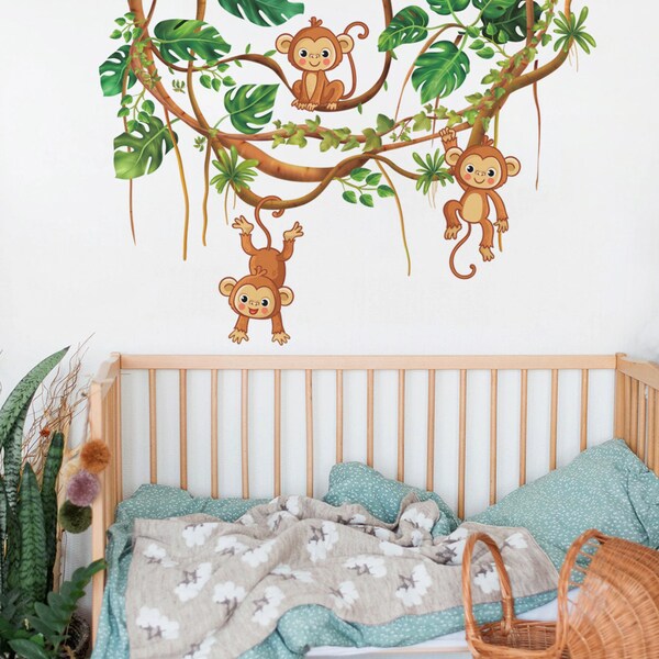 Monkey Bedroom - Etsy