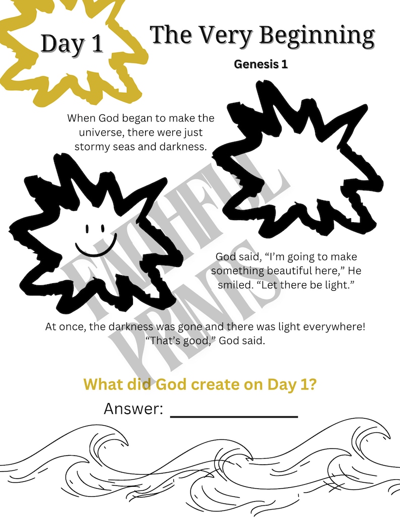 Printable Bible Study Templates for Kids - Fun & Engaging Bible Lessons ...