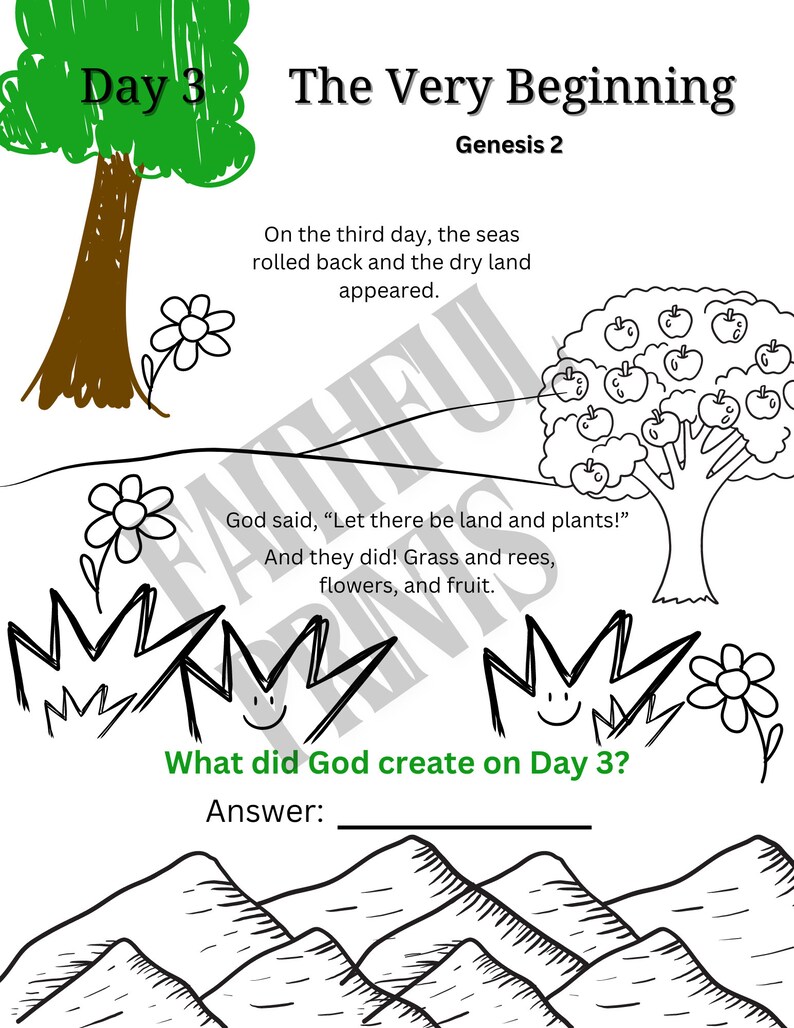Printable Bible Study Templates for Kids - Fun & Engaging Bible Lessons ...