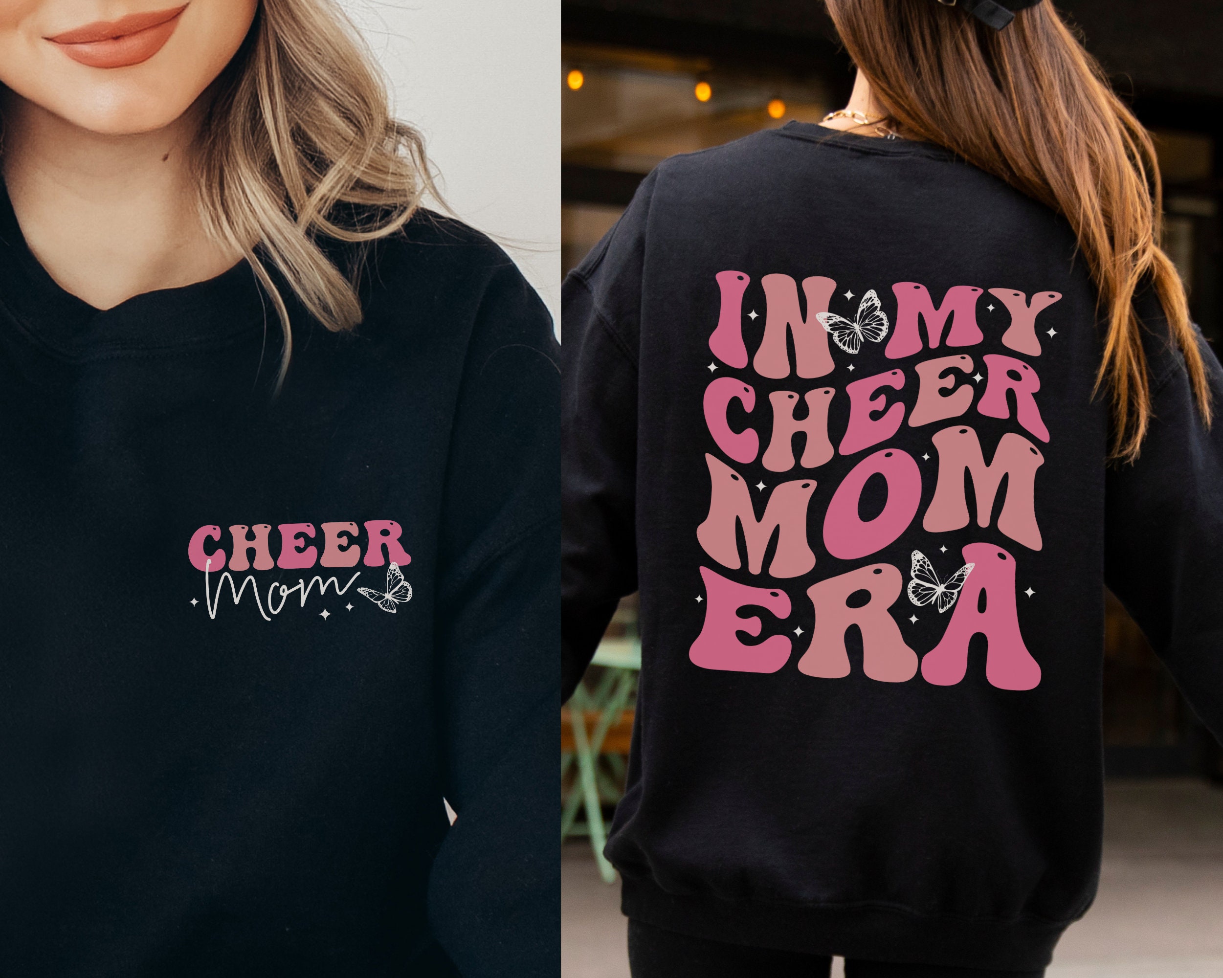 Cheer Mom Era Sweatshirt Cheer Mom Sweatshirts Cheer Mom Crewneck Cheer ...