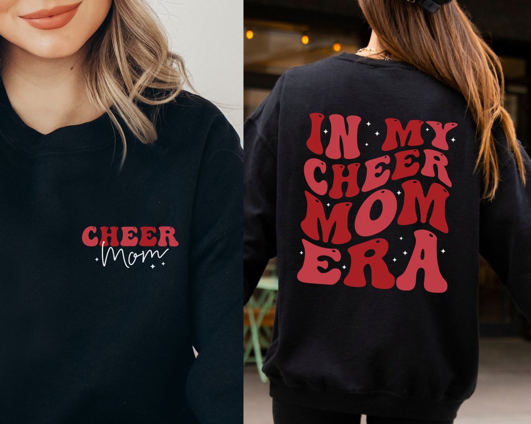 Cheer Mom Era Sweatshirt Cheer Mom Sweatshirts Cheer Mom Crewneck Cheer ...