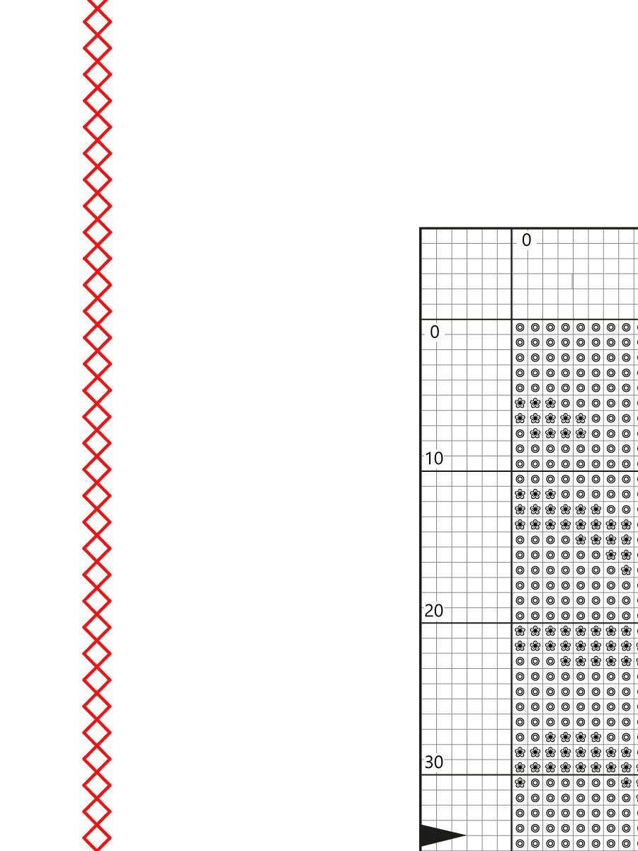Love Cross Stitch Pattern, Love X-stitch Pattern, Simple Beautiful ...