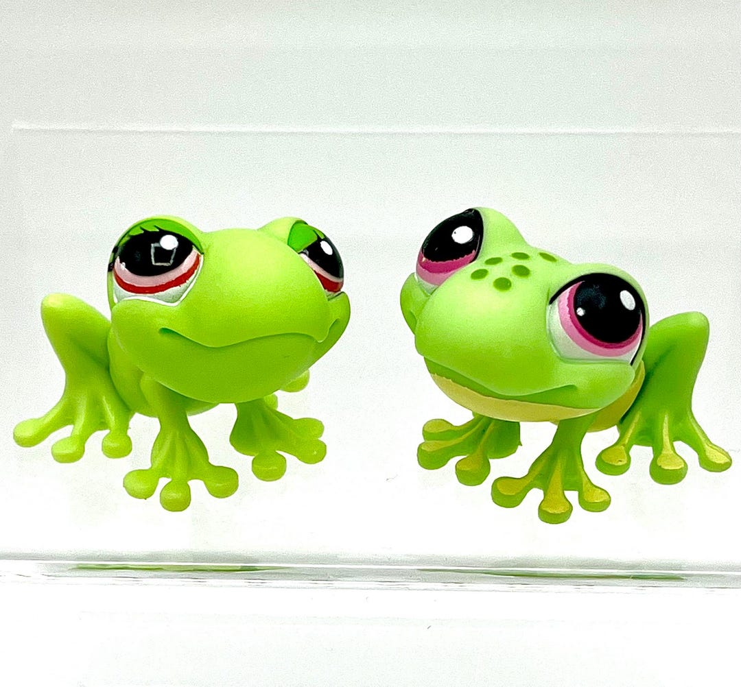 2007 Littlest Pet Shop Green Frog - Etsy