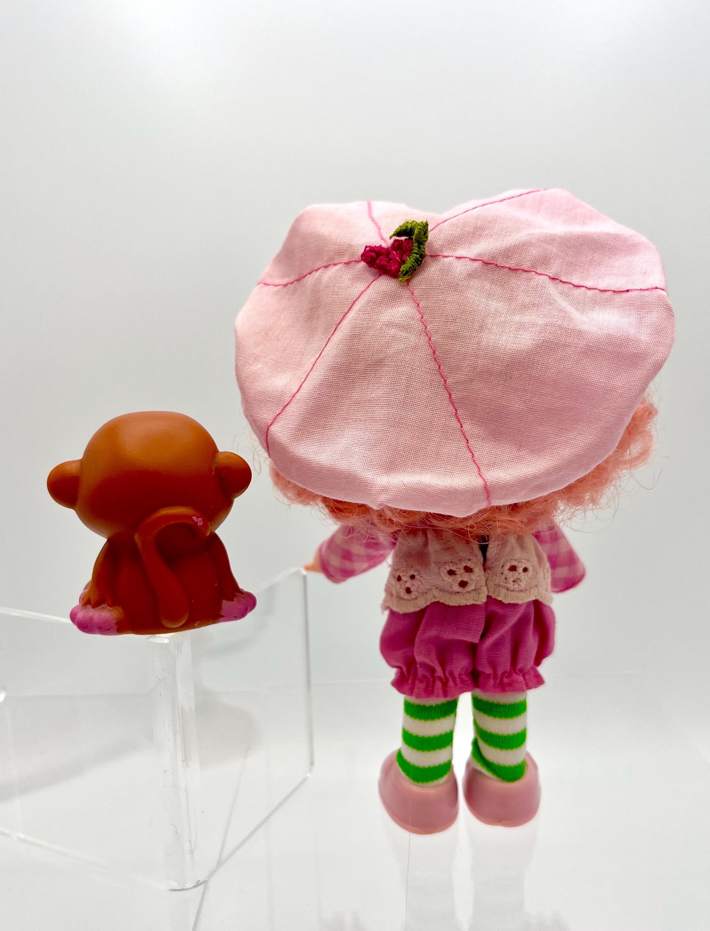 Vintage 1980s Raspberry Tart Doll & Rhubarb Monkey Pet Set - Kenner ...