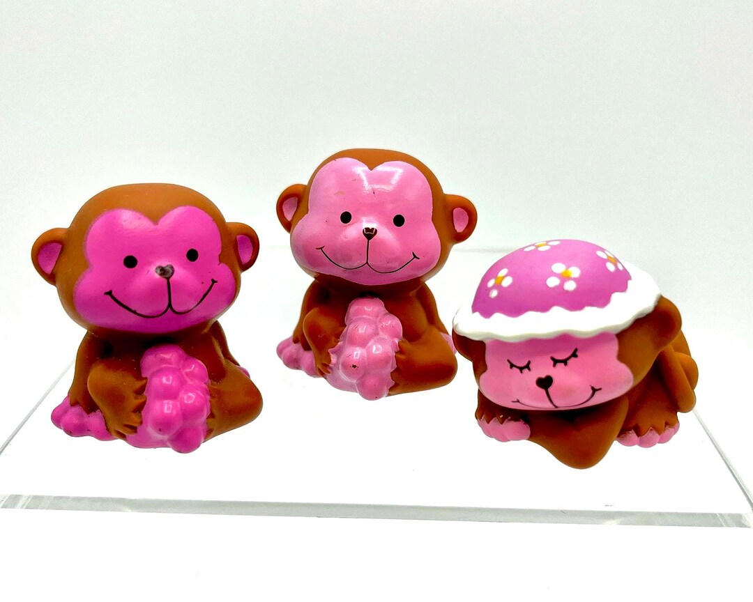 1980s Strawberry Shortcake Raspberry Tart Rhubarb Monkey Pet - Etsy