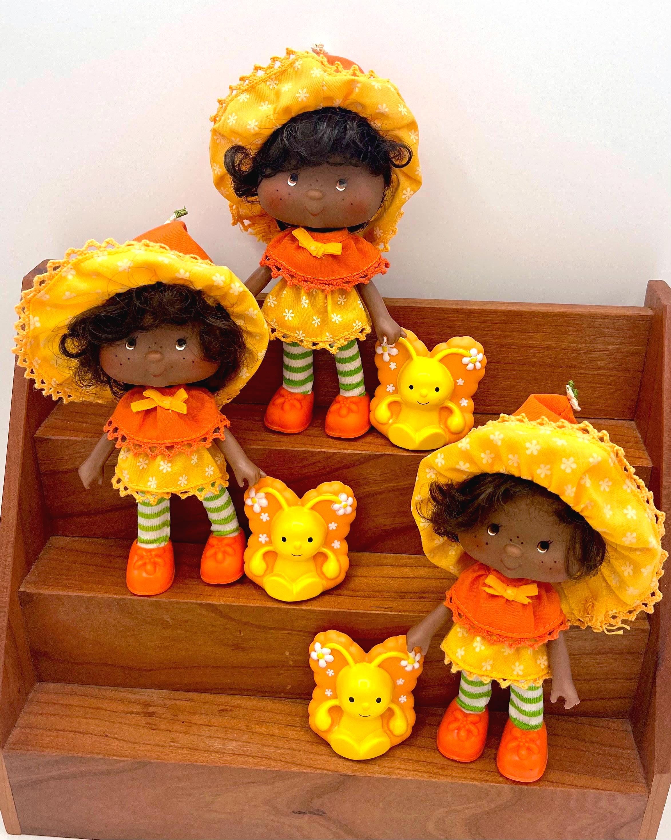 Vintage 1980s Strawberry Shortcake Orange Blossom Doll Set - Etsy