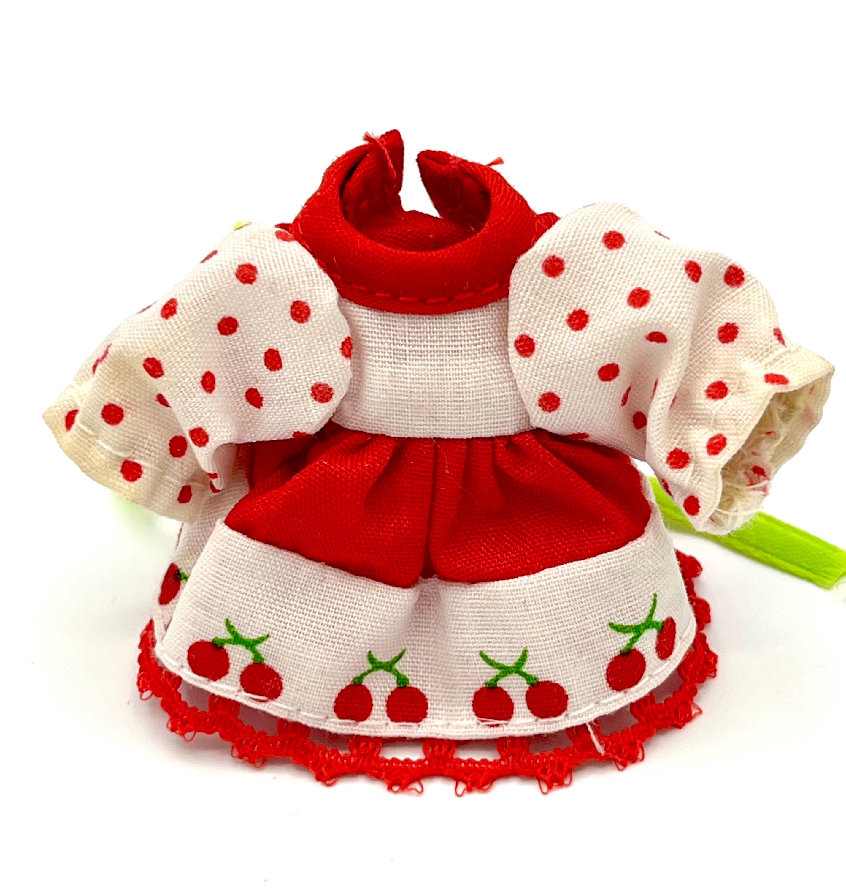 Vintage 1980s Strawberry Shortcake Cherry Cuddler Replacement Clothing ...