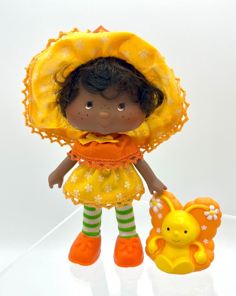 Vintage 1980s Strawberry Shortcake Orange Blossom Doll Set - Etsy
