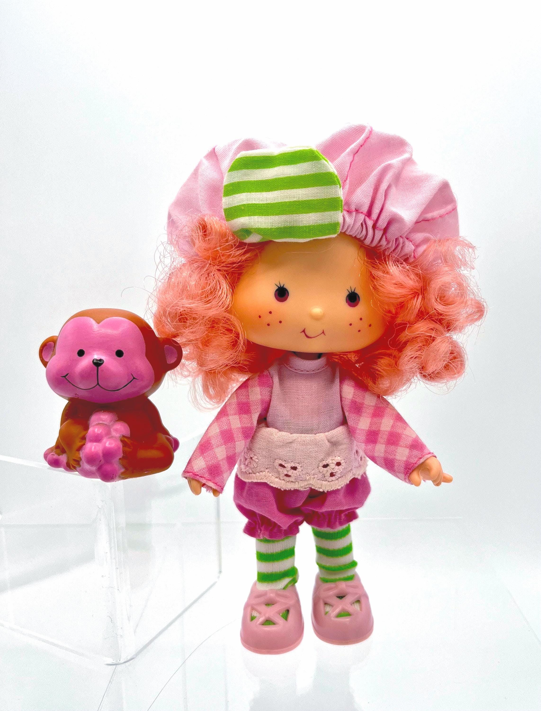 Vintage 1980s Raspberry Tart Doll & Rhubarb Monkey Pet Set - Kenner ...