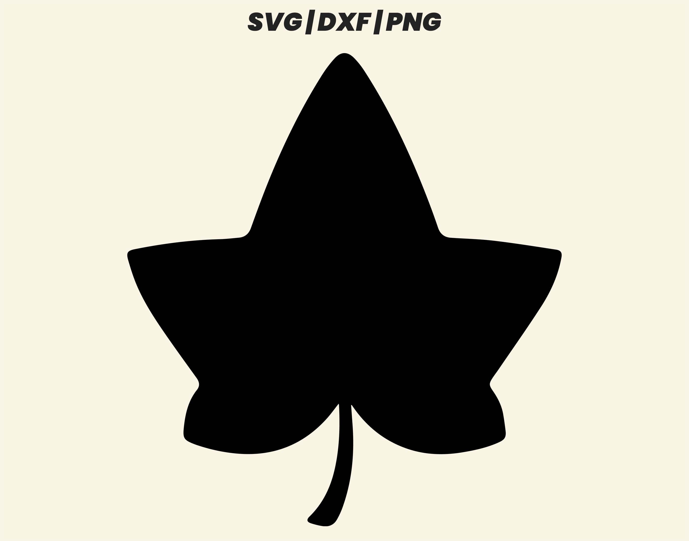 Alpha Kappa Alpha Ivy Leaf Outline