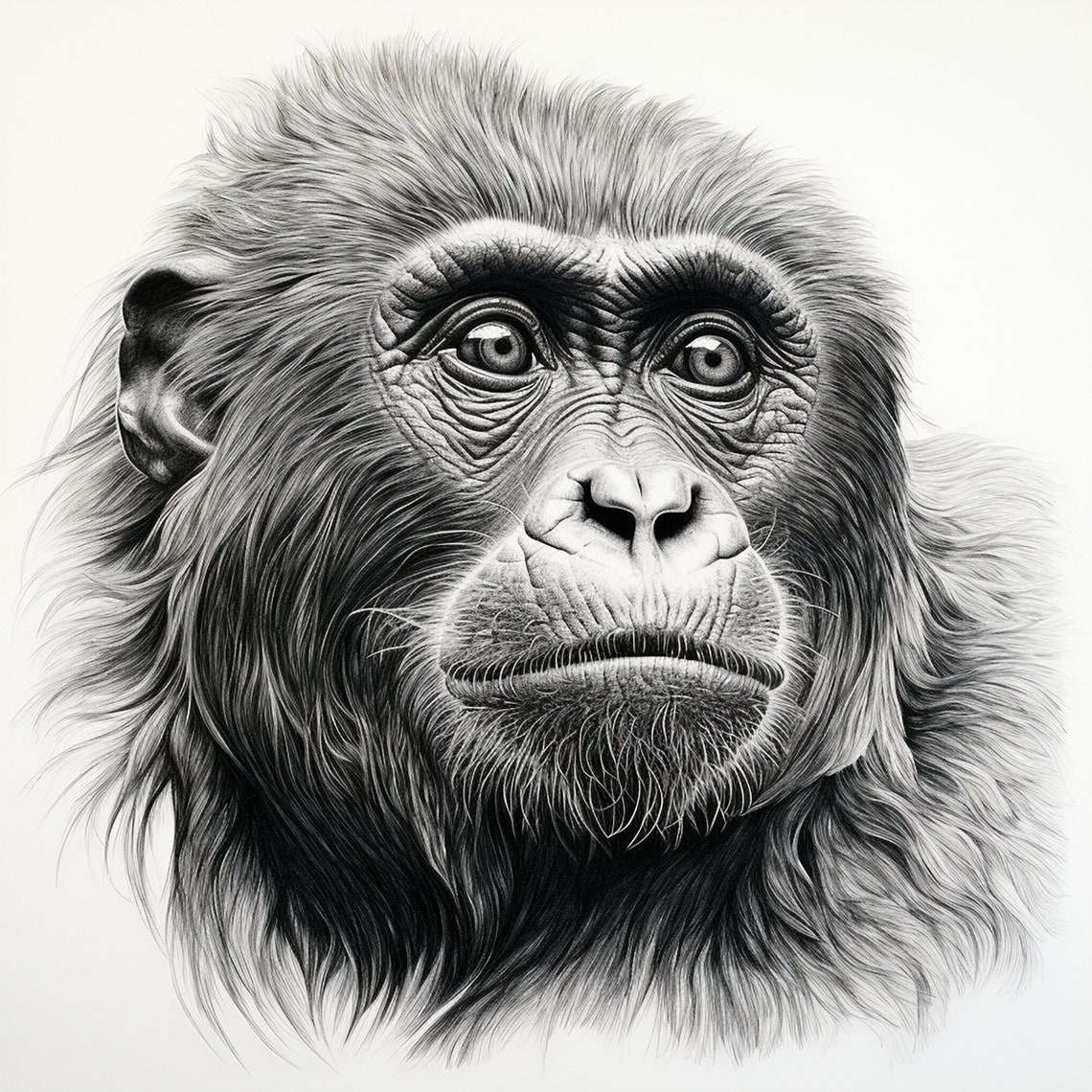 Howler Monkey Clip Art: Wildlife Animal Decal (SVG, Vector) - Etsy