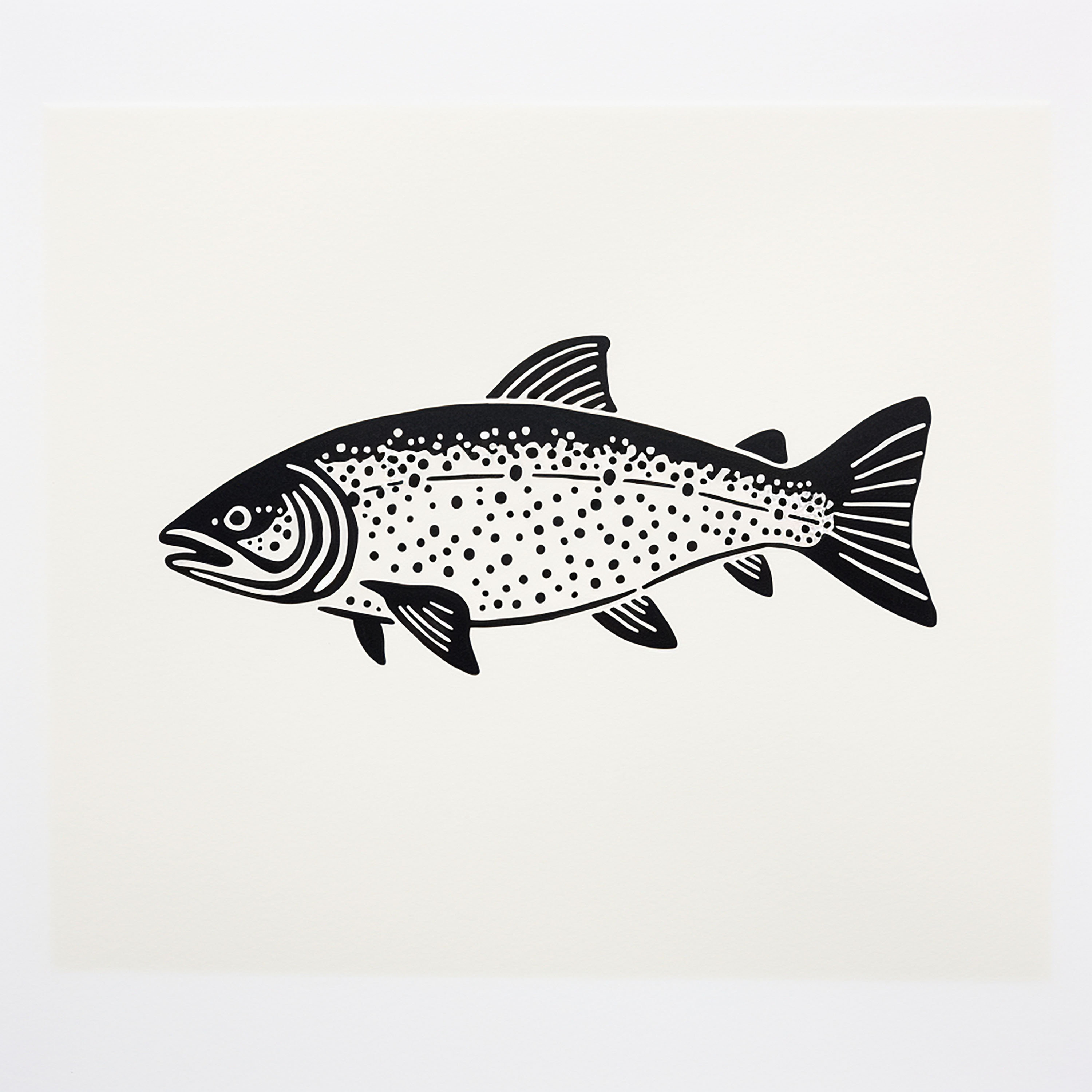 Gevlekte Forel Tatoeages Trout Fish Tattoos Etsy Nederland