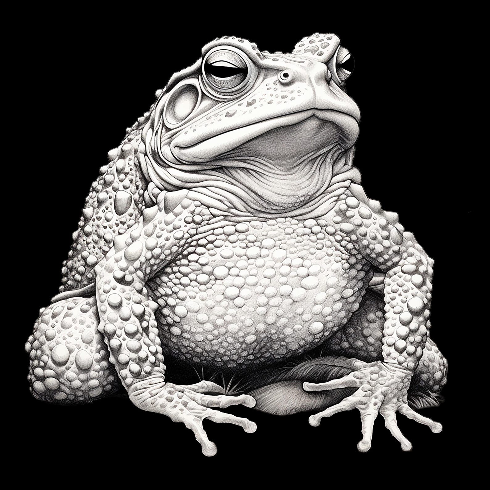 Toad Clip Art: Wildlife Animal Decal, Stencil, Logo (PNG, JPEG) - Etsy