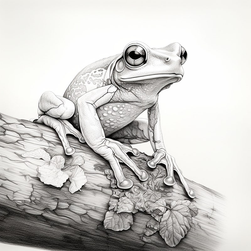 Frog Stencil - Etsy