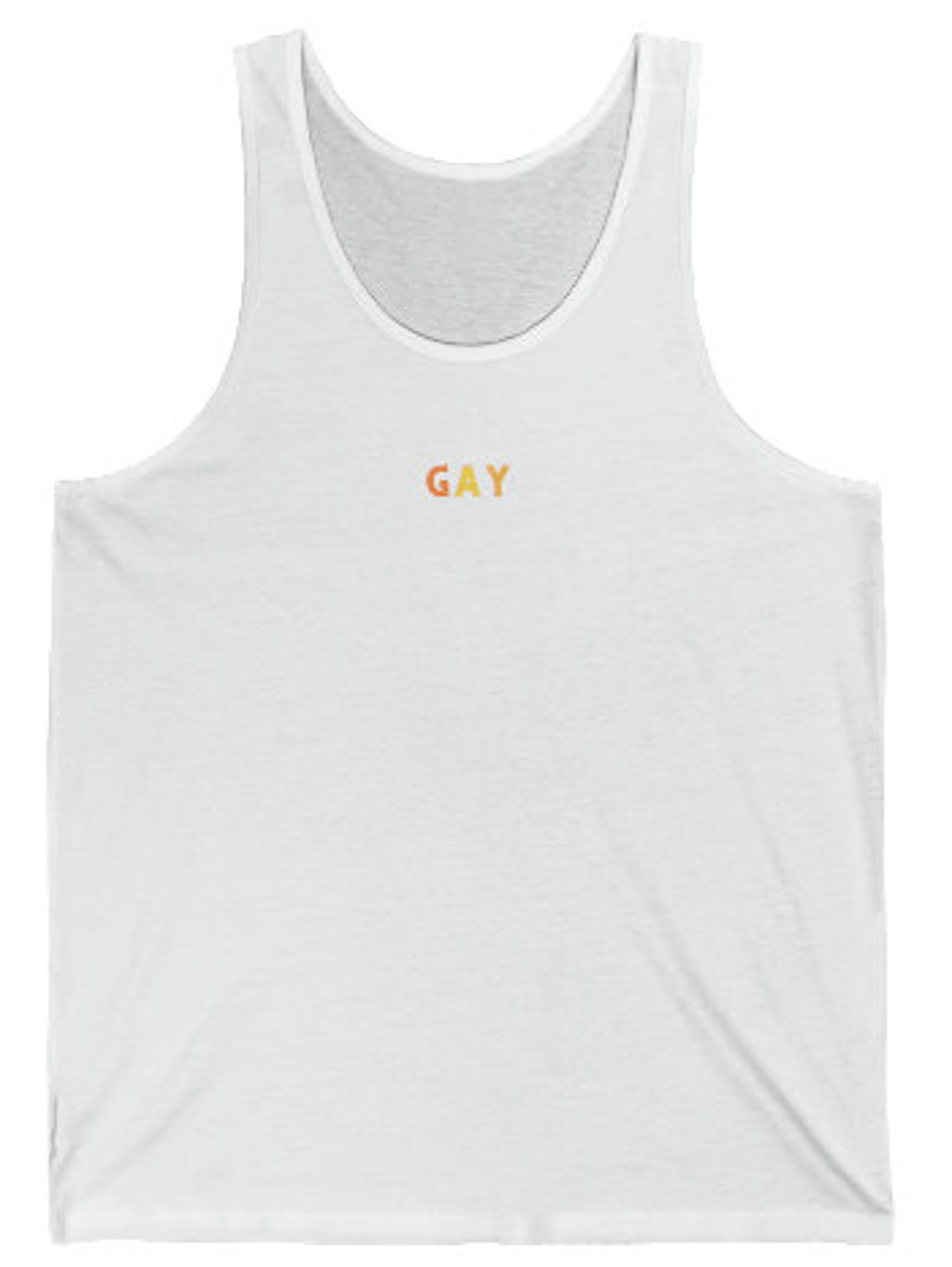 GAY Jersey Tank, LGBTQ Tank Top, GAY Tank Top, - Etsy