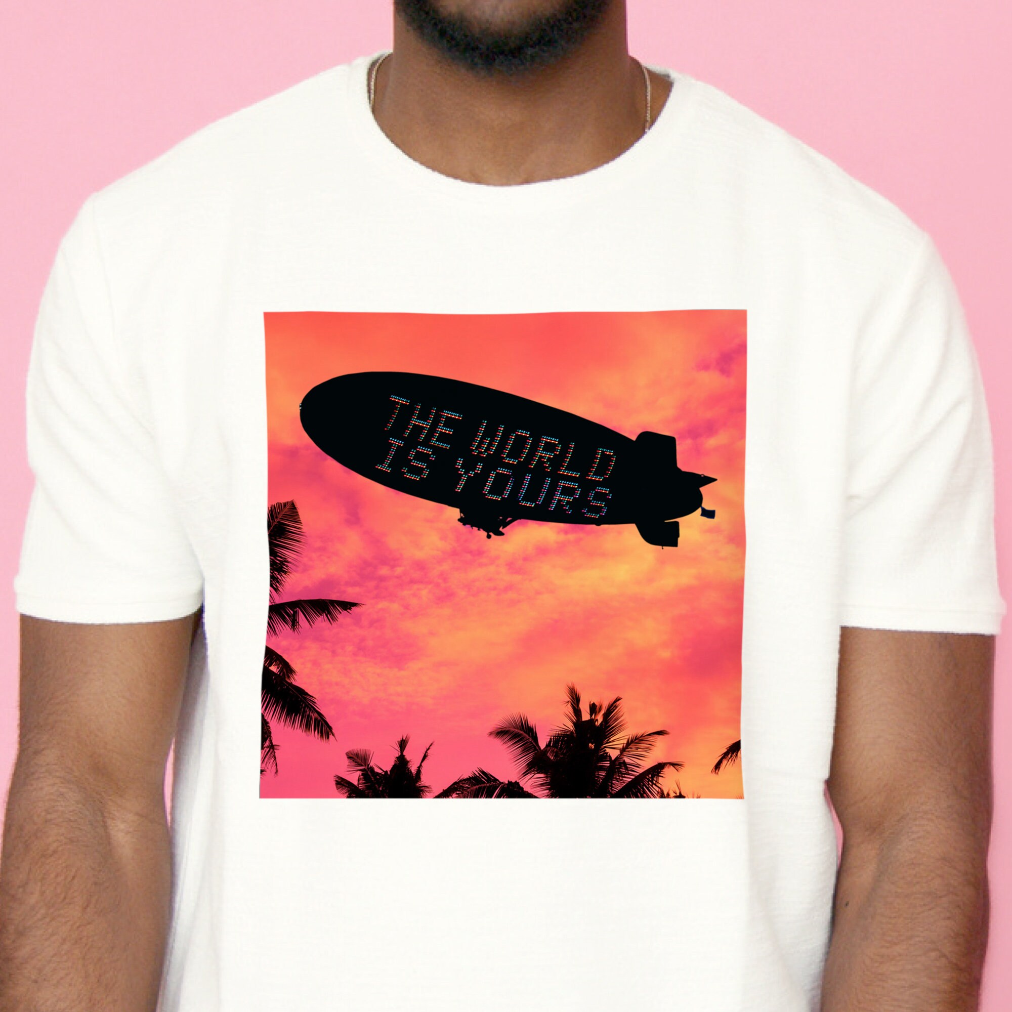 The World is Yours Blimp - Scarface - Etsy