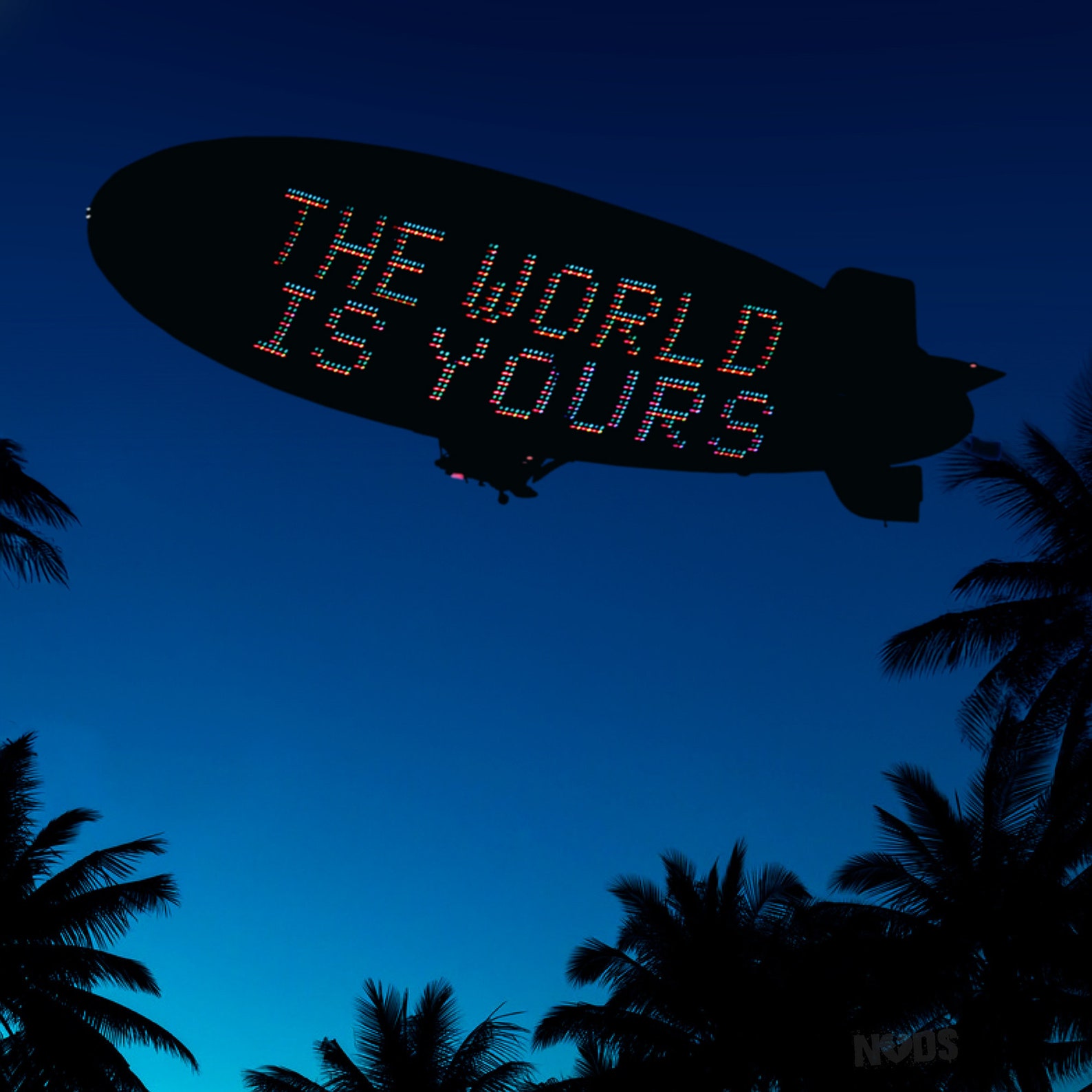 The World is Yours Blimp - Scarface - Etsy