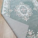 Floral Abushan Wool Rug, Hand Tufted Area Carpet, Luxury Living Room ...