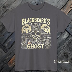 Blackbeard's Ghost Tiki Bar Shirt: Haunted Pirate Graphic Tee - Etsy