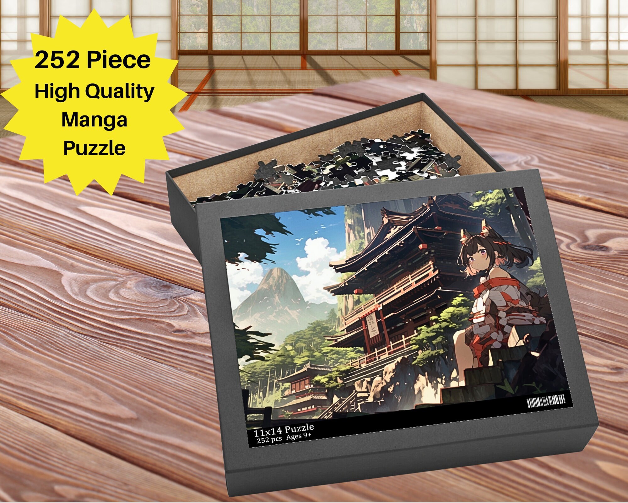 Anime Puzzle Etsy UK