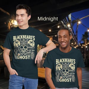 Blackbeard's Ghost Tiki Bar Shirt: Haunted Pirate Graphic Tee - Etsy