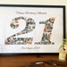 Digital Photo Collage Birthday Sign. Custom-made Birthday Sign. Choose ...