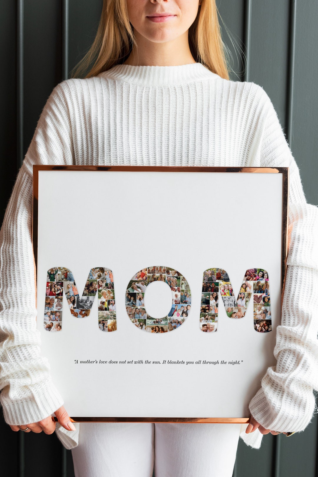Personalised Photo Collage for Your Mom. Simply Send Your Photos and We ...