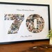 Digital Photo Collage Birthday Sign. Custom-made Birthday Sign. Choose ...