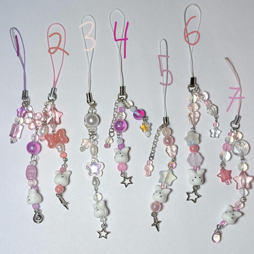 Pink Princess Critter Phone Charms - Etsy