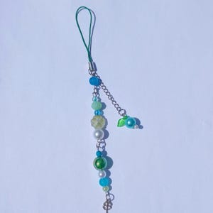 Teal and Green Phone Charms! - Etsy