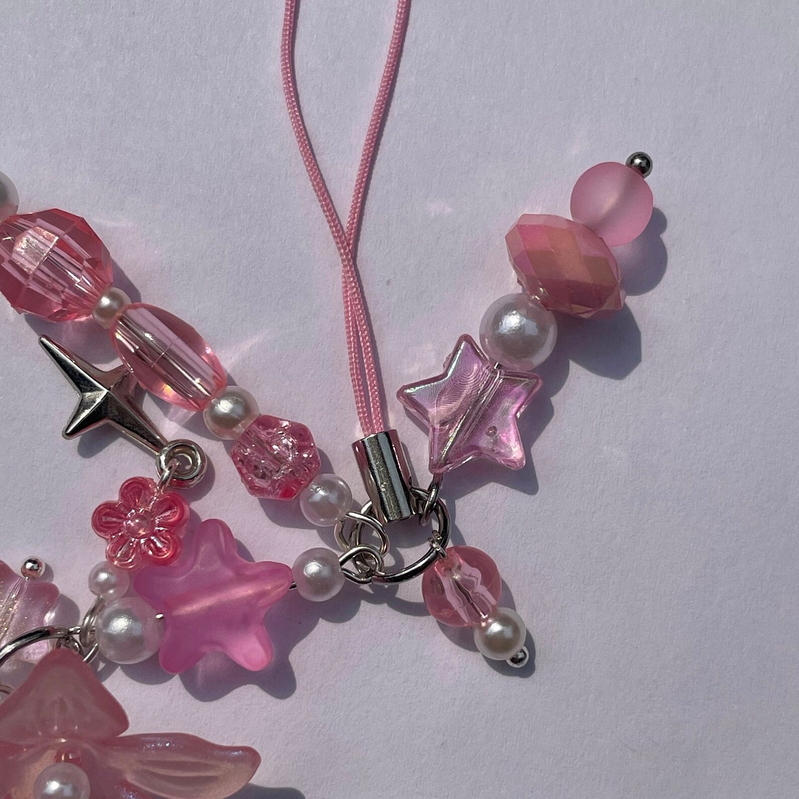 Pink Cluttercore Phone Charm - Etsy