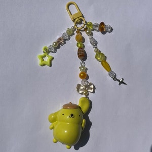 Yellow Cute Keychain - Etsy