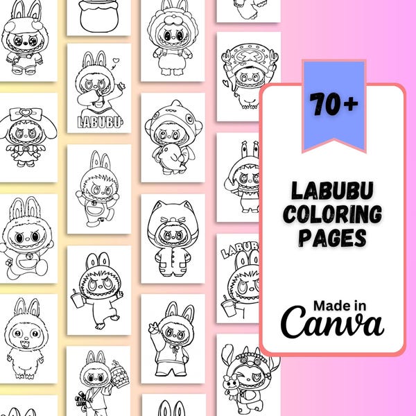 Labubu Keychain - Etsy