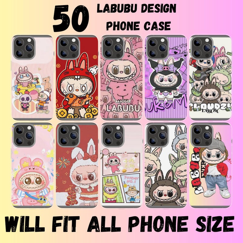 Labubu Phone Case - Etsy
