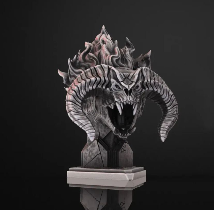 Balrog Bust - STL - Etsy