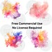 Pastel Watercolor Splash Clipart Alcohol Ink Splash Clipart Pastel ...