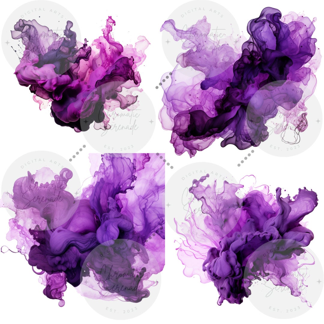 Watercolor Halloween Color Splash Clipart Halloween Alcohol - Etsy