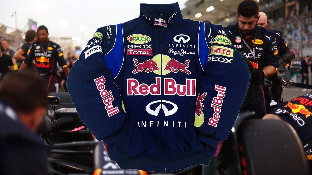 Red Bull F1 Racing Varsity Jacket - Etsy UK