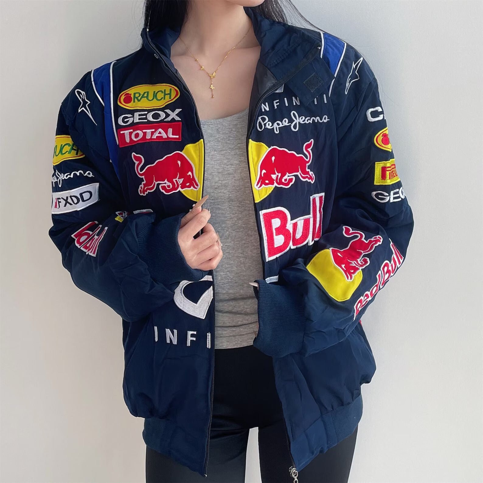 Red Bull F1 Racing Varsity Jacket - Etsy UK