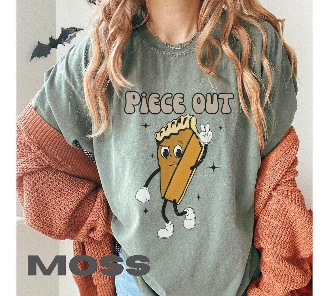 Funny Thanksgiving Groovy Retro Pie Shirt Vintage Pumpkin Pie - Etsy