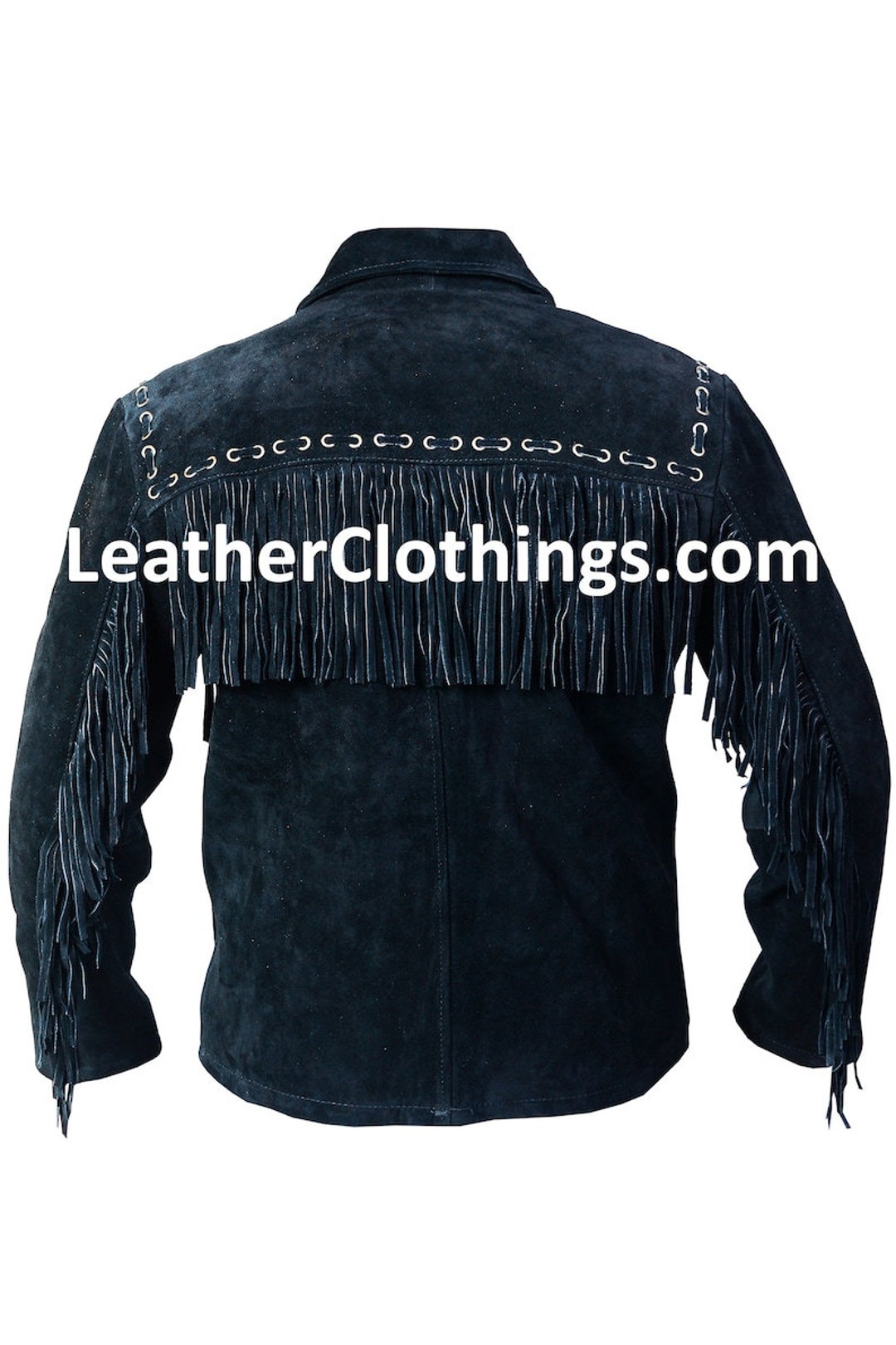 Men Western Jacket Native Indian Jacket Cowboy Suede Black - Etsy